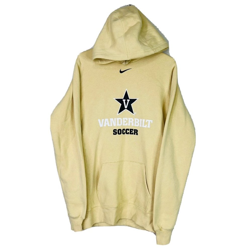 Nike Mens Vanderbilt Vandy Soccer Center Swoosh Hoodi… - Gem